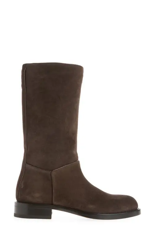 THE ROW Nobilis Suede Riding Boot