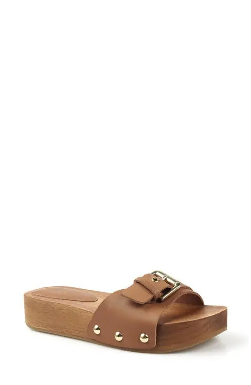 ZIGI Ninnah Leather Slide Sandal - Tanlt