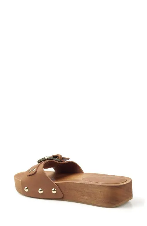 ZIGI Ninnah Leather Slide Sandal - Tanlt