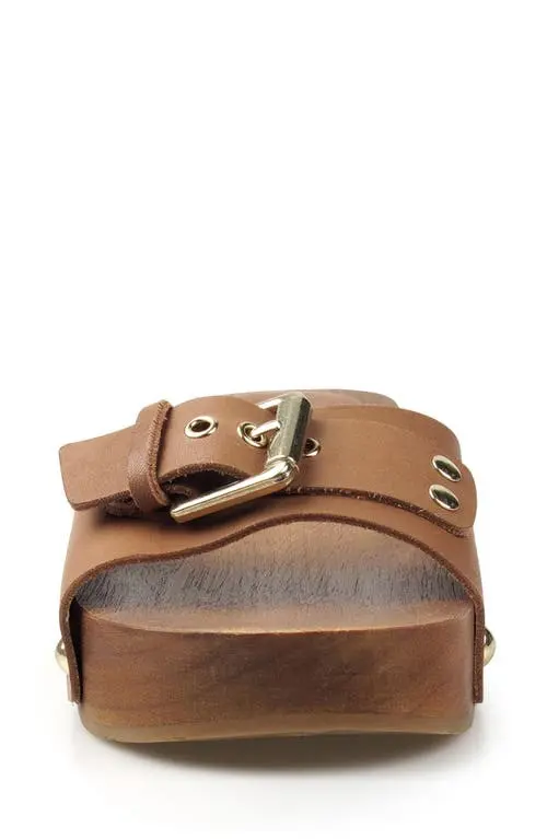 ZIGI Ninnah Leather Slide Sandal - Tanlt