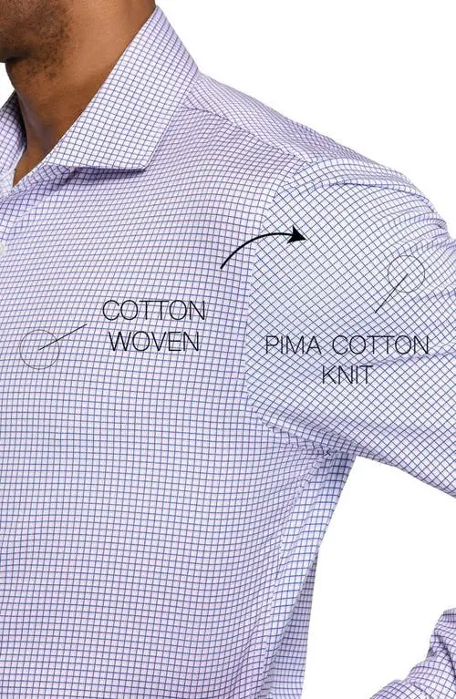 W.R.K Slim Fit Check Reworked Button-up Shirt