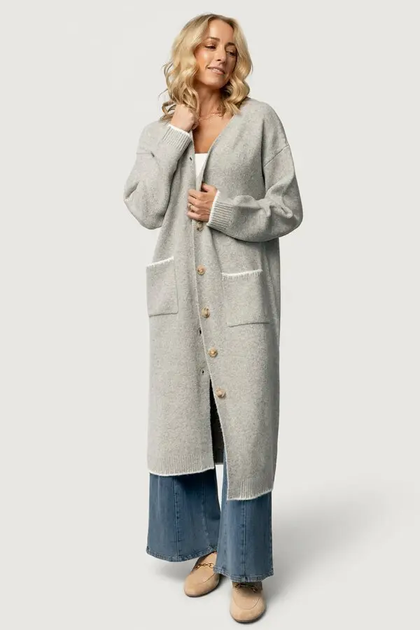 IN FEBRUARY Senna Longline Cardigan