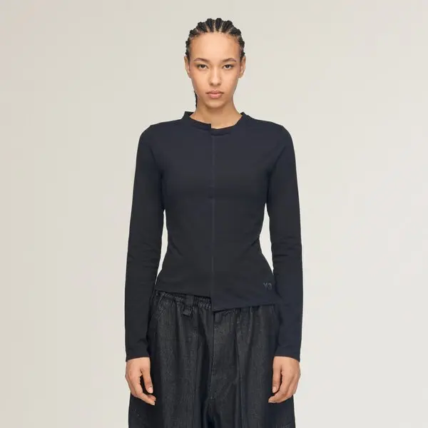 Adidas Y-3 Fitted Long Sleeve Tee