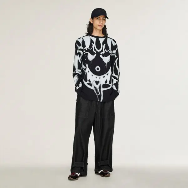 Adidas Y-3 Chito Graphic Long Sleeve Tee