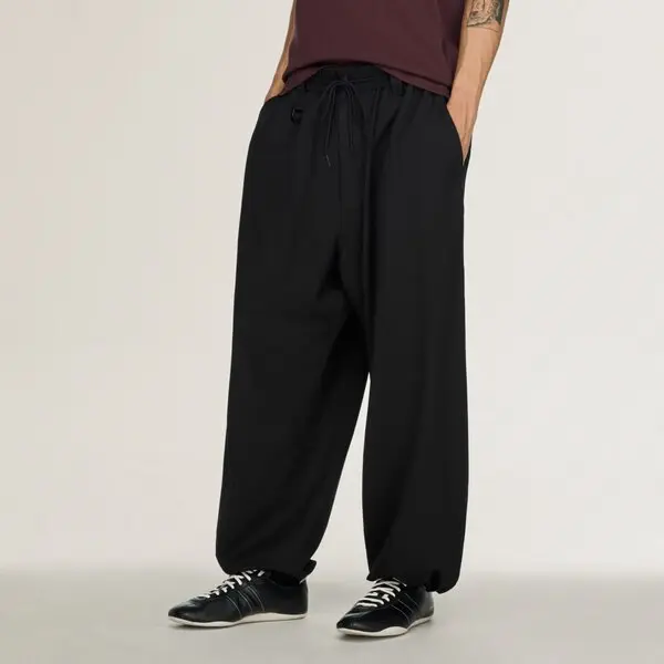 Adidas Y-3 Wool Straight Leg Pants