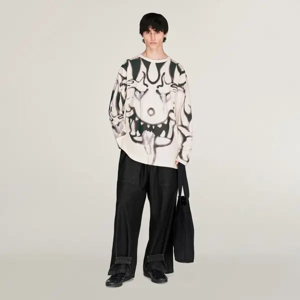Adidas Y-3 Chito Graphic Long Sleeve Tee