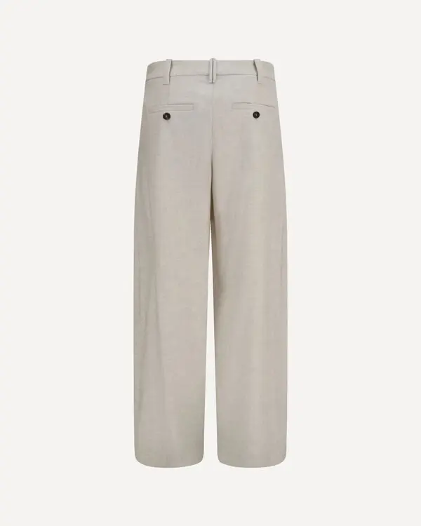 Brunello Cucinelli Wool And Cashmere Tailored Palazzo Pants