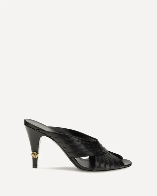 Versace Nappa Leather Mules