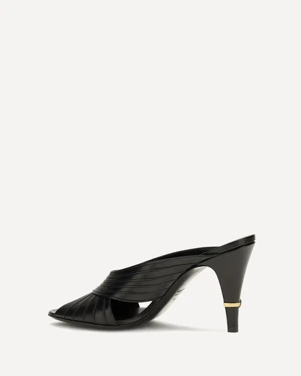 Versace Nappa Leather Mules
