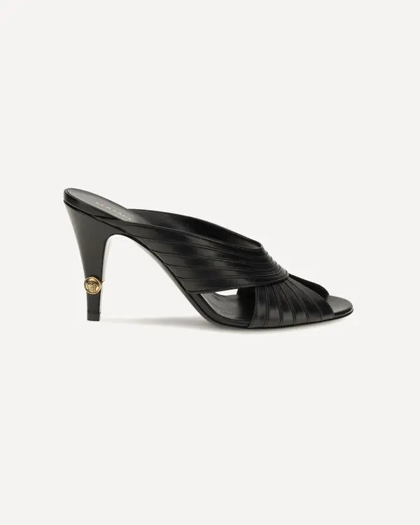 Versace Nappa Leather Mules
