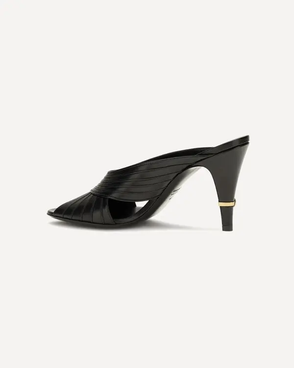 Versace Nappa Leather Mules