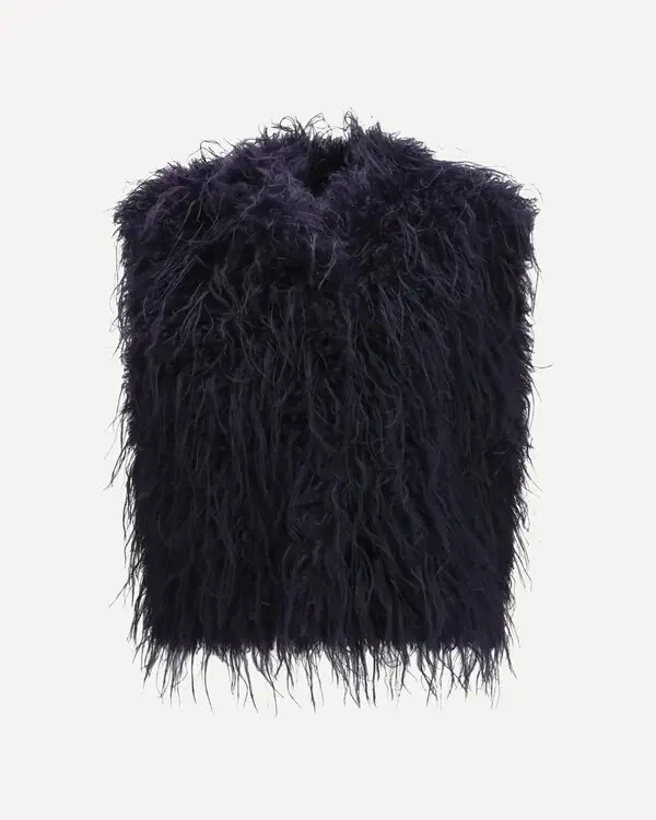 FORTE_FORTE Eco Mongolia Faux Fur Vest