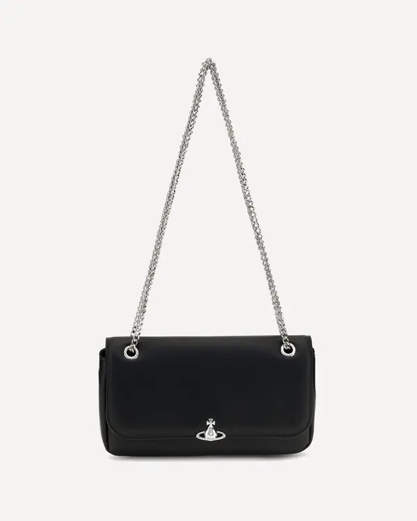 VIVIENNE WESTWOOD Chain Crossbody Bag - Black