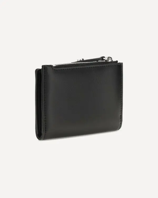 VIVIENNE WESTWOOD Slim Flap Leather Card Holder
