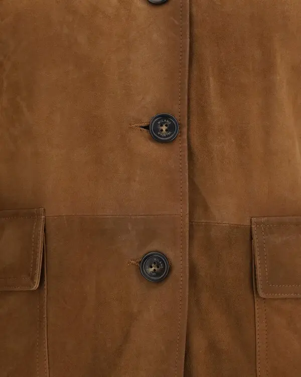 VALSTAR Suede Long Jacket