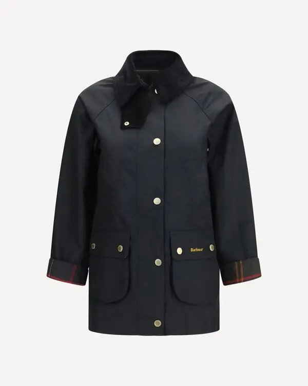 Barbour Modern Beadnell Wax - Black