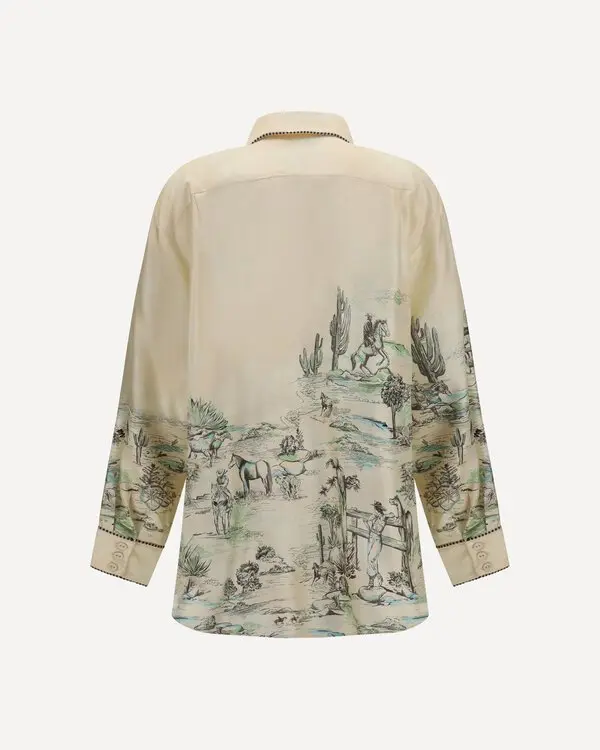 ALEMAIS Alemaïs Scout Silk Twill Shirt