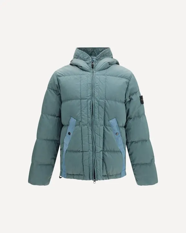 Stone Island Nylon Metal Hooded Puffer Jacket