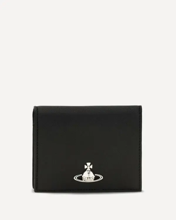 VIVIENNE WESTWOOD Orb Logo Bifold Wallet - Black