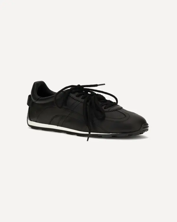 Dsquared2 Leather Lace-up Sneakers