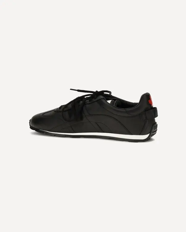 Dsquared2 Leather Lace-up Sneakers