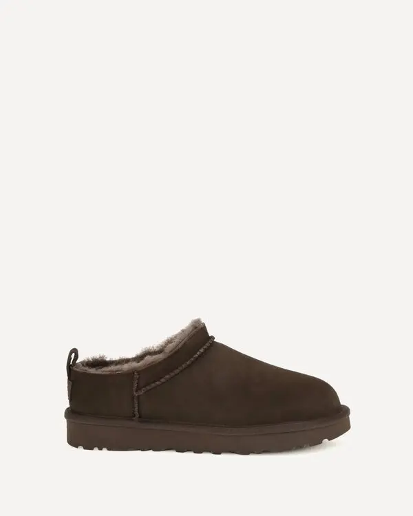UGG Classic Micro Suede Mules - Brown