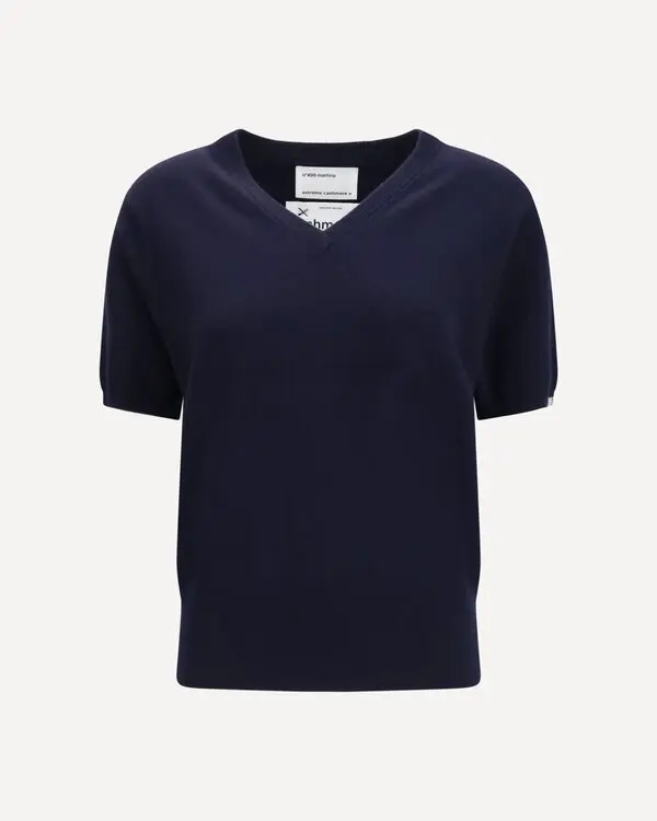 Extreme Cashmere N°490 Martina Cashmere Blend Sweater - Blue