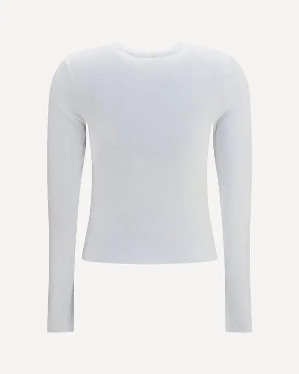 Alexander Wang Logo T-hirt - White