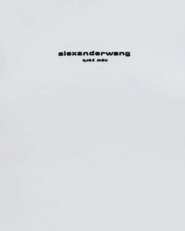 Alexander Wang Logo T-hirt - White