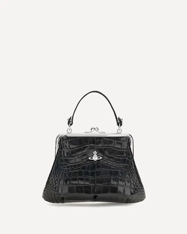 VIVIENNE WESTWOOD Granny Frame Handbag - Black