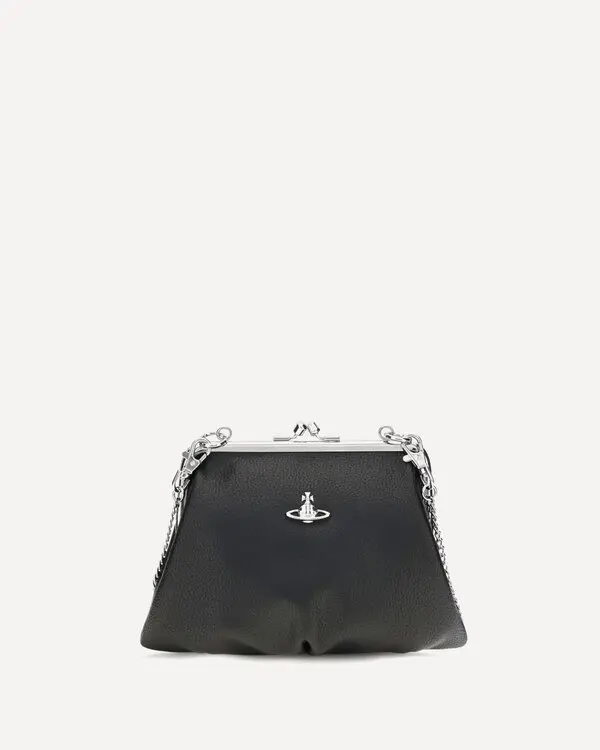 VIVIENNE WESTWOOD Granny Frame Handbag - Black