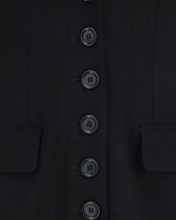 Dolce & Gabbana Stretch Wool Single Breasted Jacket