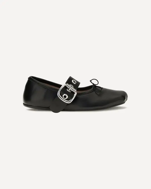 VIVIENNE WESTWOOD Alice Leather Ballerinas
