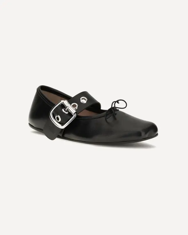 VIVIENNE WESTWOOD Alice Leather Ballerinas