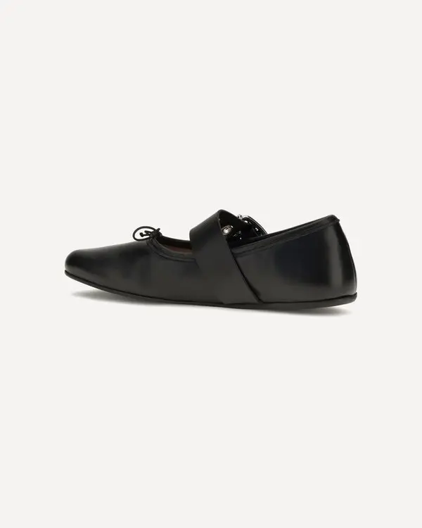 VIVIENNE WESTWOOD Alice Leather Ballerinas