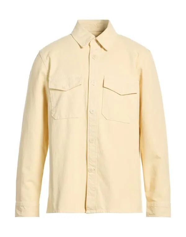 EDITIONS 102 Shirt Size Recycled Cotton, Cotton - Yellow