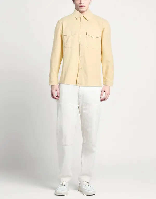 EDITIONS 102 Shirt Size Recycled Cotton, Cotton - Yellow