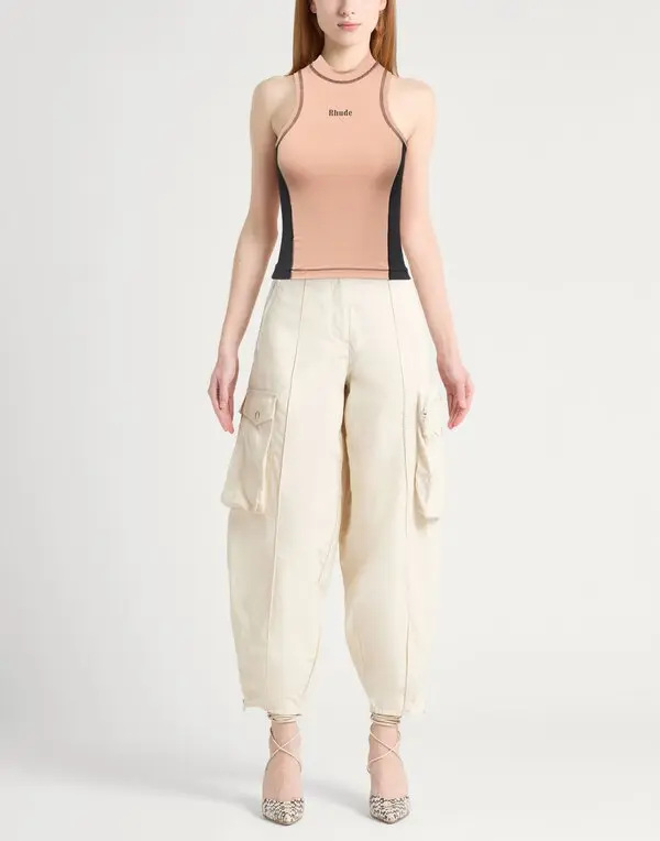 Rhude Top Blush Size Polyester, Elastane