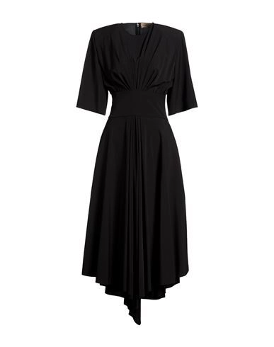 Alexandre Vauthier Midi Dress Size Polyester - Black