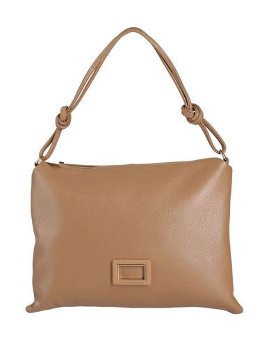MARC ELLIS Handbag Camel Leather - Beige