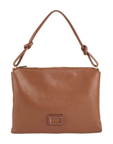 MARC ELLIS Handbag Camel Leather - Brown
