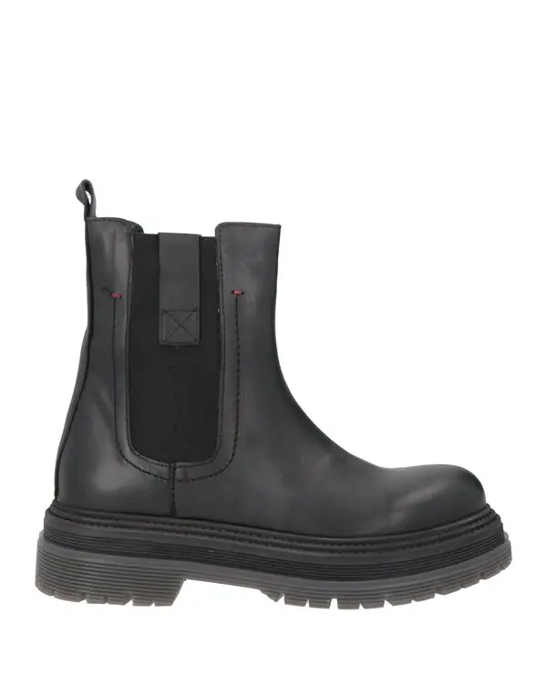 INUOVO Leather Chelsea Boots With Block Heel