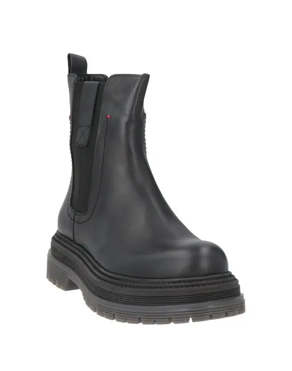 INUOVO Leather Chelsea Boots With Block Heel