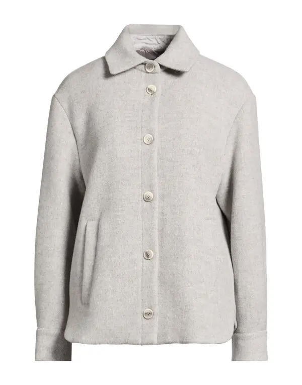 Peserico Virgin Wool Blend Flannel Overshirt
