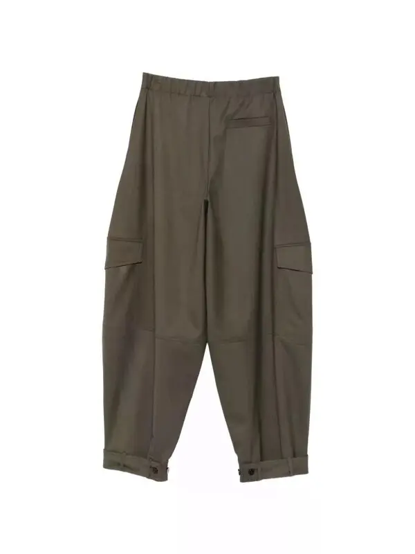 ALYSI Cropped Trousers With Flap Pockets