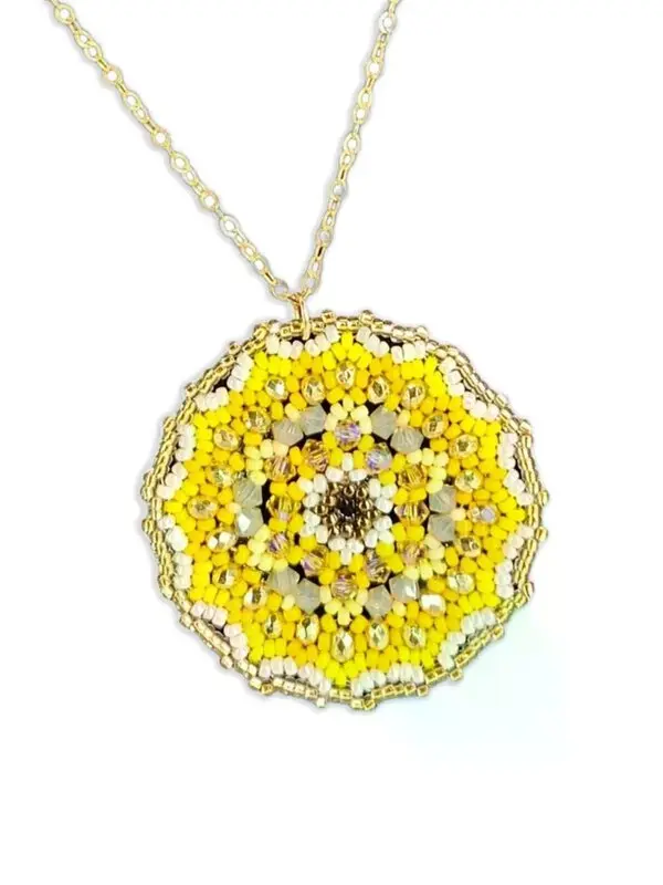 MADISON Beaded Crystal-embellished Necklace