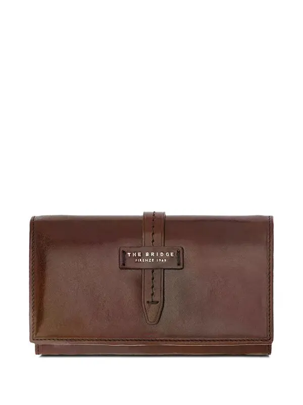 THE BRIDGE Florrentin Leather Flap Wallet