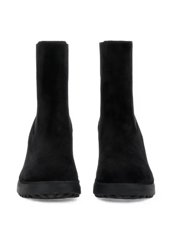 Hogan H724 Suede Chelsea Boots