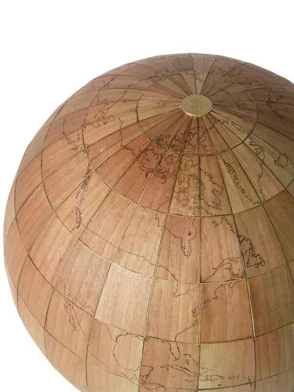 Brunello Cucinelli Walnut Wood Large Globe