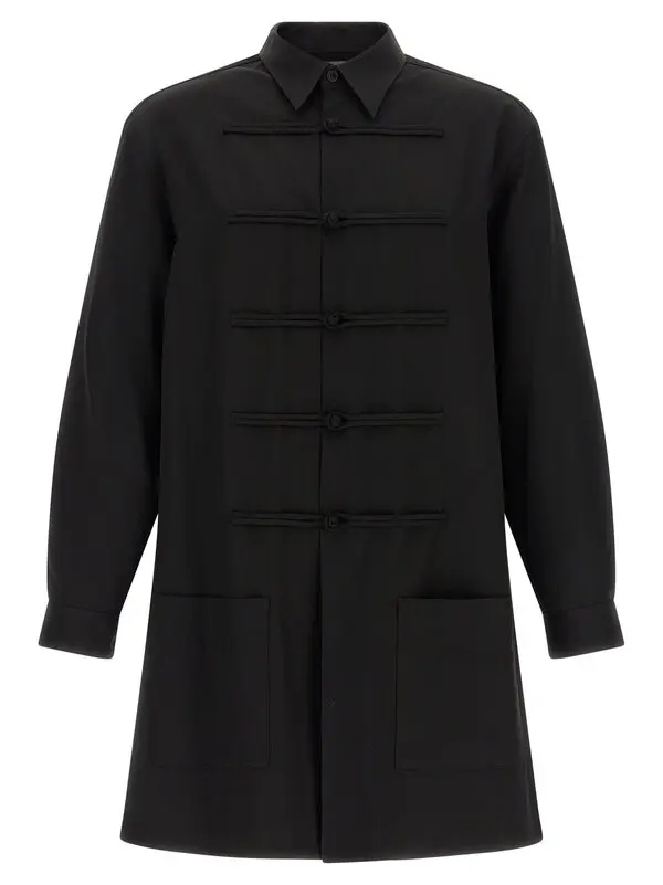 Yohji Yamamoto China Button' Shirt